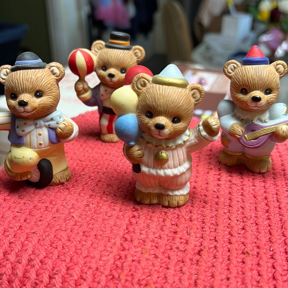 Home Interiors | Wall Decor | 4 Piece Set Of Home Interior Bears | Poshmark